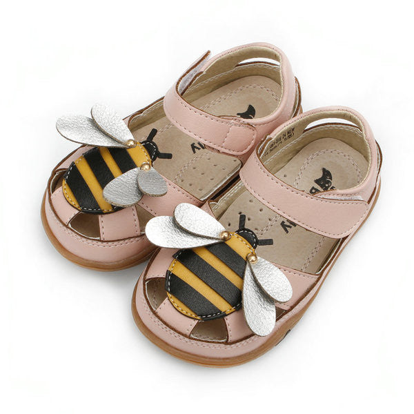 Toddler Girls Cute Bee Sandals Clearance Toddler 13 – JustBeSpecial